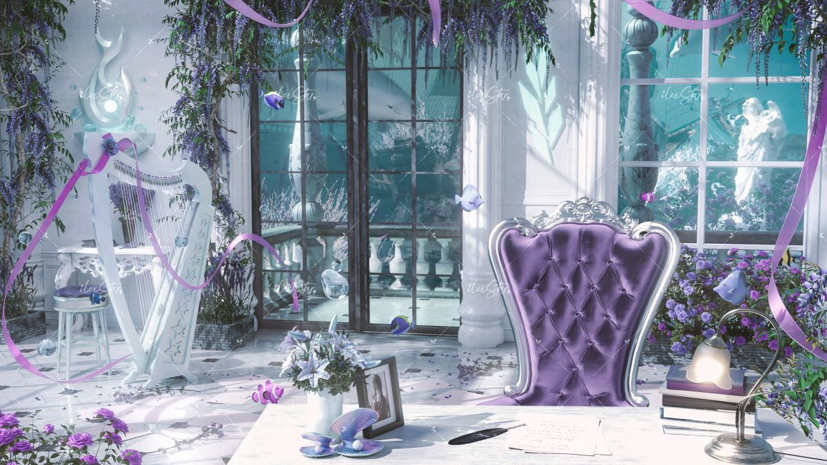 Vtuber直播間背景 | ilexStar | HKESE