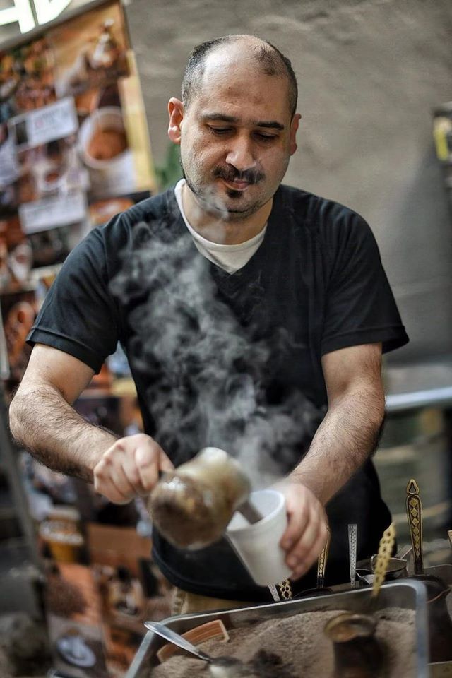 阿拉伯人沙煮咖啡 Sand Coffee Performance | Muhammad Agha | HKESE